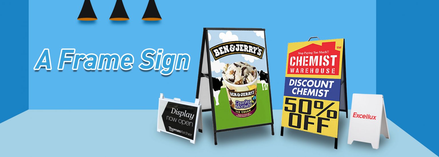 A Frame Sign, Real Estate Sign, Metal Sign Melbourne, Springvale VIC ...