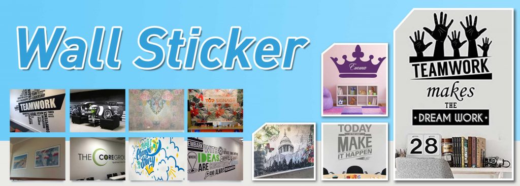 Wall Sticker | Top Sign Melbourne, Springvale VIC 3171